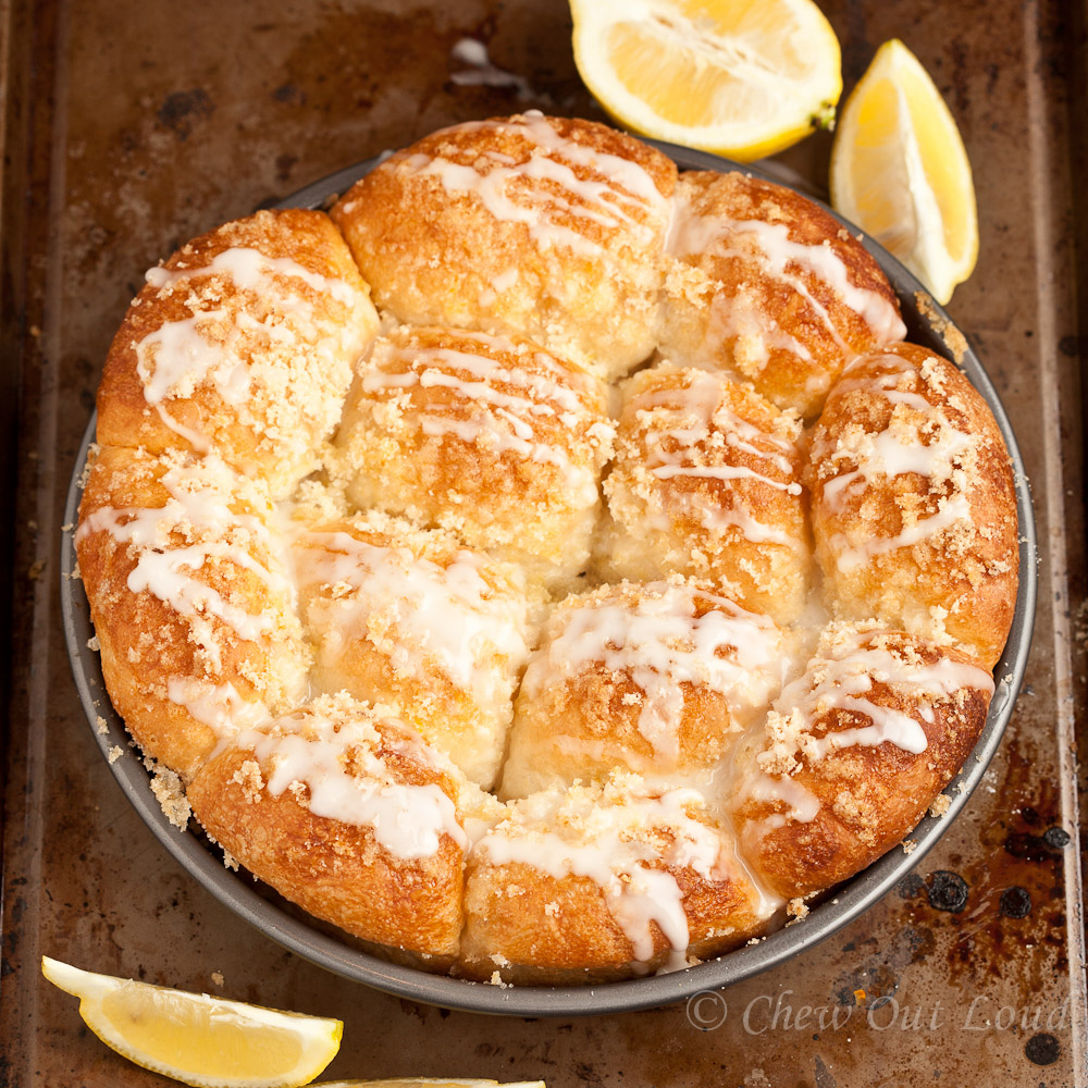 Lemon Monkey Bread | Chew Out Loud