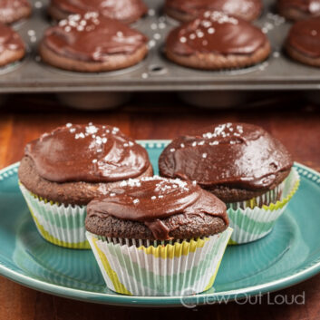 World's Best Chocolate Oatmeal Cupcakes | Chew Out Loud