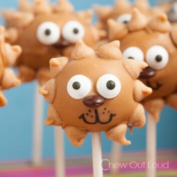 Lion Cake Pops | Chew Out Loud