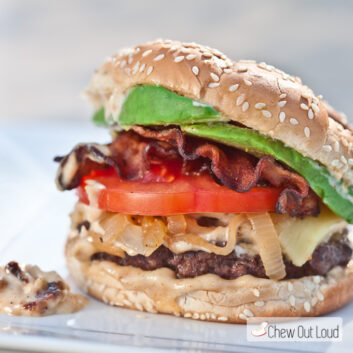 BLT Burger Recipe | Chew Out Loud