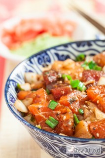 Sashimi Poke | Chew Out Loud