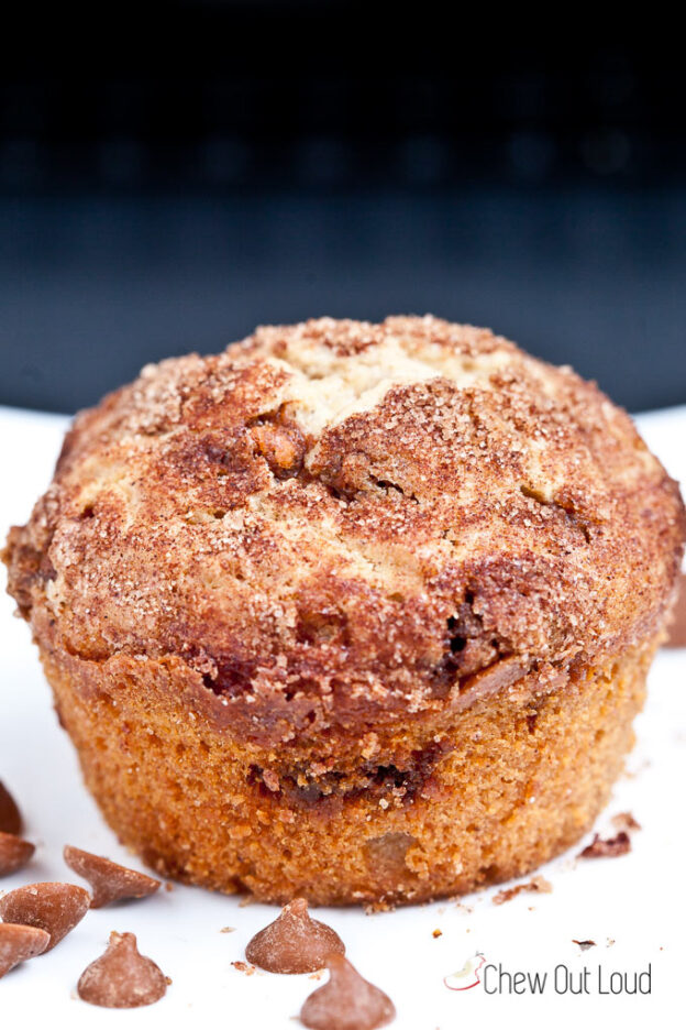 Snickerdoodle Muffins | Chew Out Loud