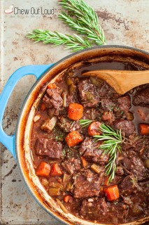Tuscan Style Beef Stew | Chew Out Loud