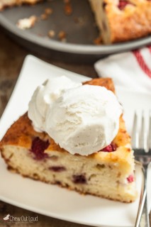 Easy Raspberry Cake | Chew Out Loud