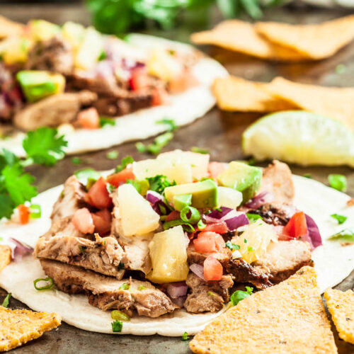 Maui Chicken Tacos | Chew Out Loud