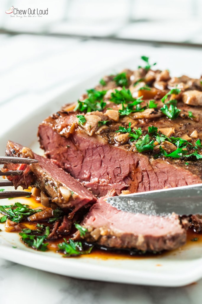 Easy Slow Cooker Smoked Brisket | Chew Out Loud