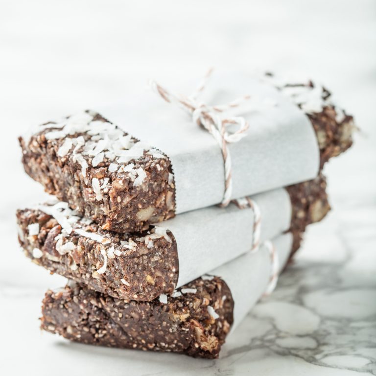 15-Minute Chocolate Avocado Energy Bars (GF, No Refined Sugar) | Chew ...