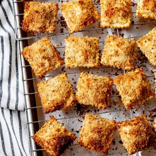 Crispy Toasted Ravioli Recipe | Chew Out Loud