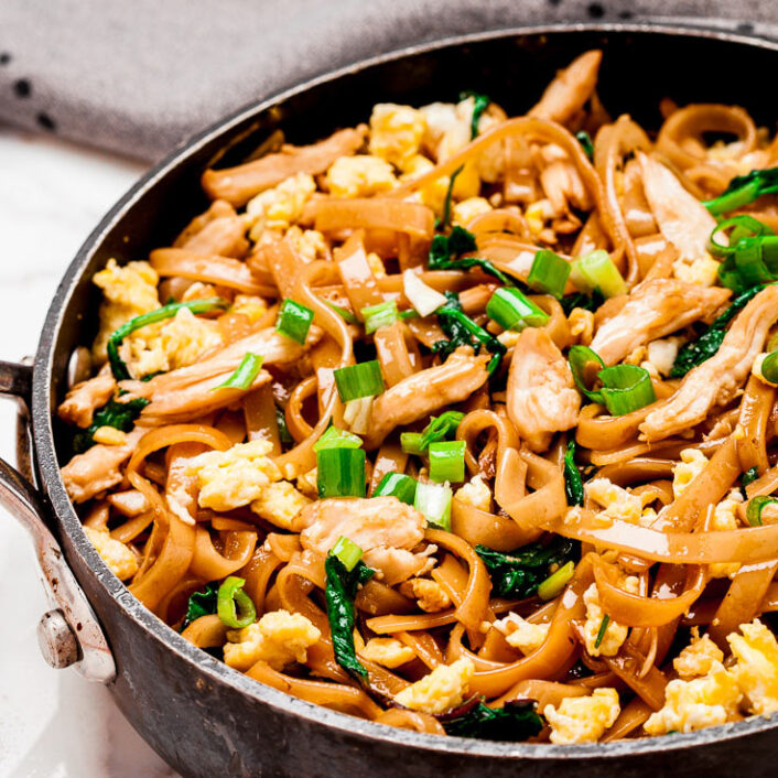 Thai Stir Fry Noodles - Pad See Ew | Chew Out Loud