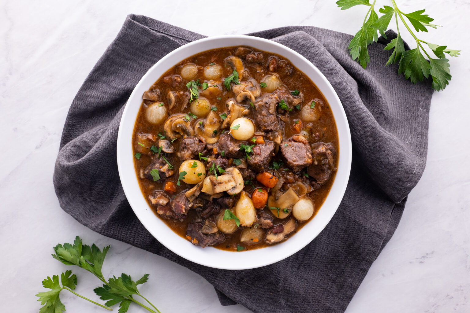 French Beef Stew (Boeuf Bourguignon) | Chew Out Loud
