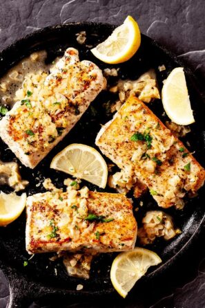 Lemon Butter Cod Recipe | Chew Out Loud