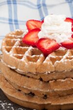Fluffy Whole Wheat Waffles | Chew Out Loud