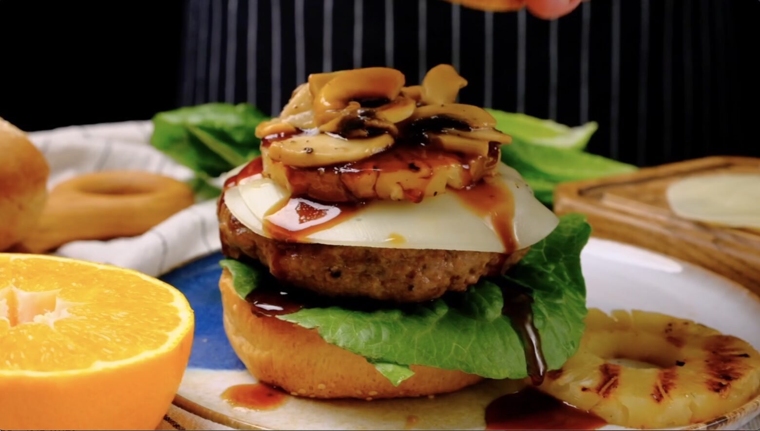 Teriyaki Burgers Recipe | Chew Out Loud