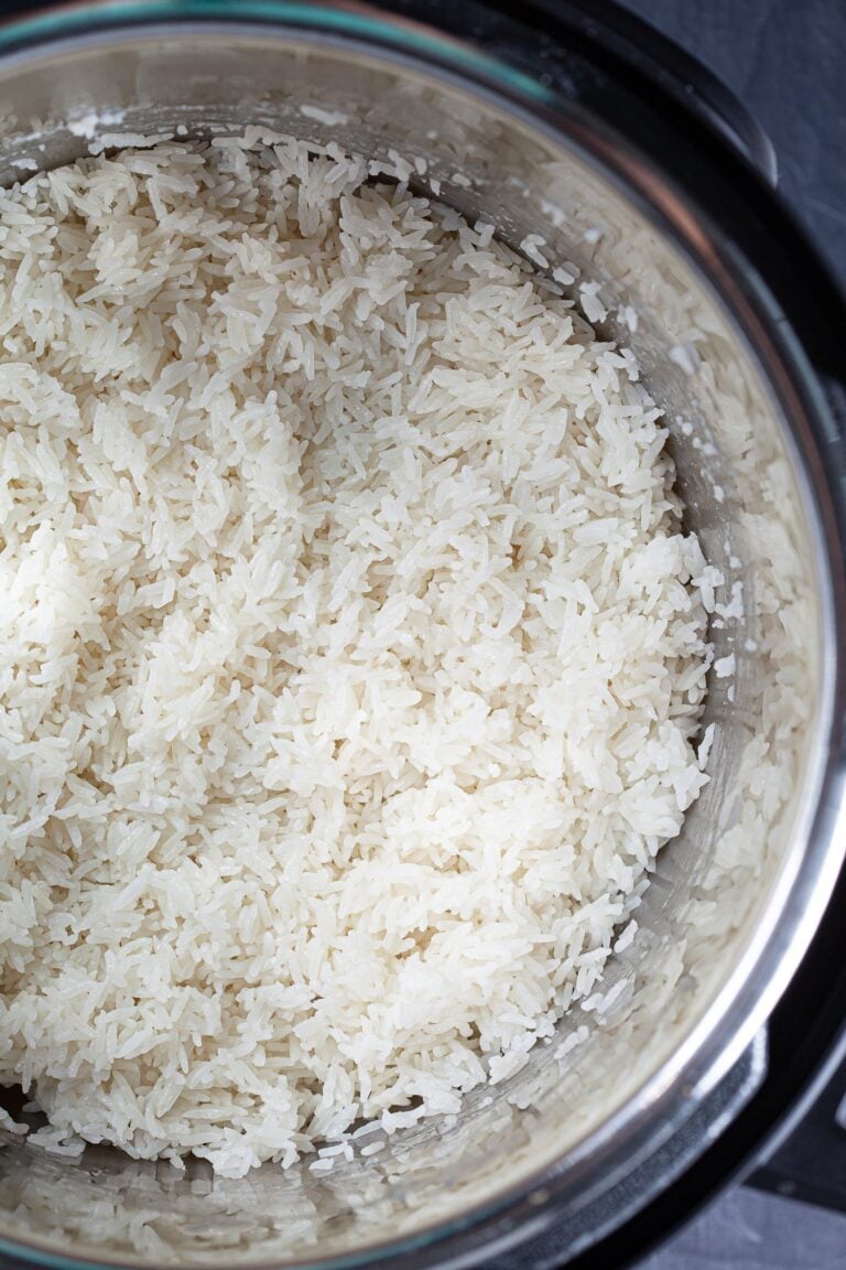 Instant Pot Jasmine Rice | Chew Out Loud