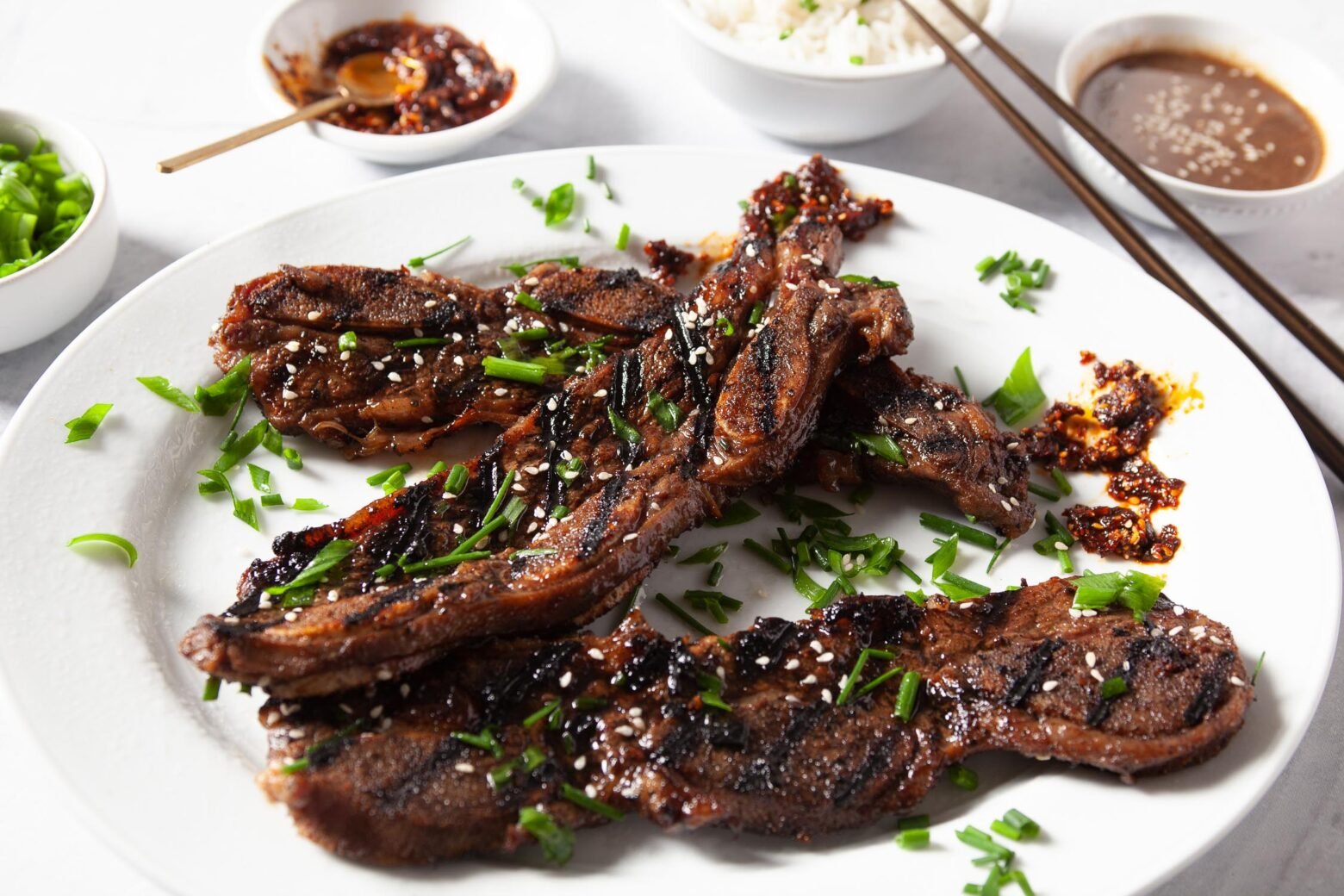 Kalbi (Galbi) Korean BBQ Short Ribs | Chew Out Loud
