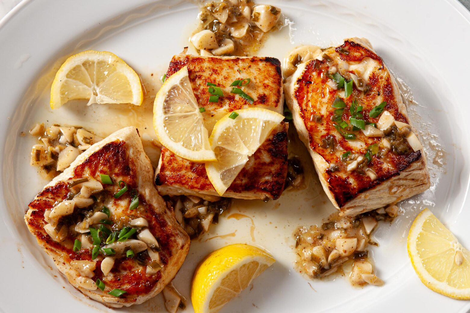 Pan Seared Halibut | Chew Out Loud