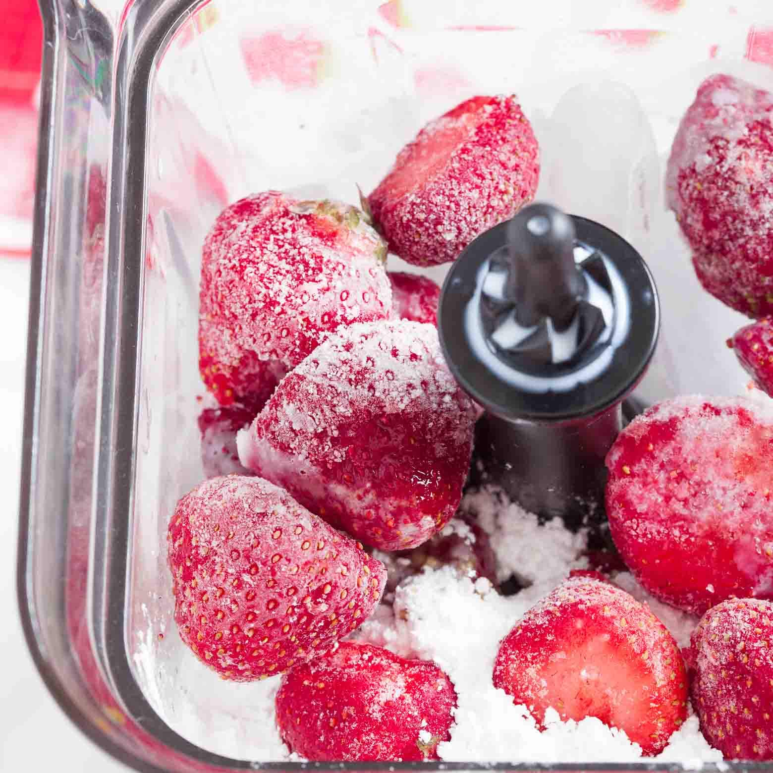 Strawberry Julius Recipe (4 ingredients) | Chew Out Loud