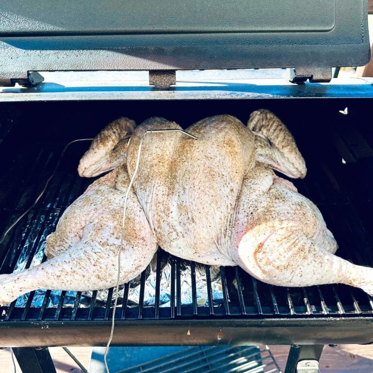 Smoked Spatchcock Turkey | Chew Out Loud