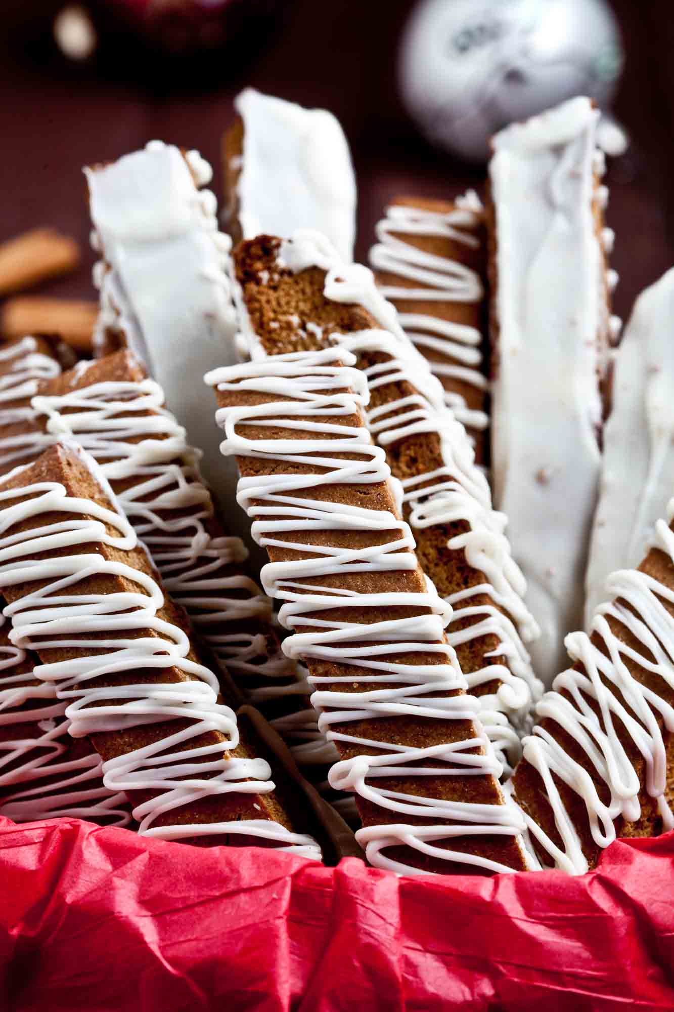Gingerbread Biscotti | Chew Out Loud