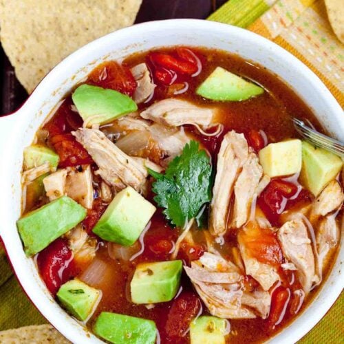 Easy Mexican Chicken Stew | Chew Out Loud
