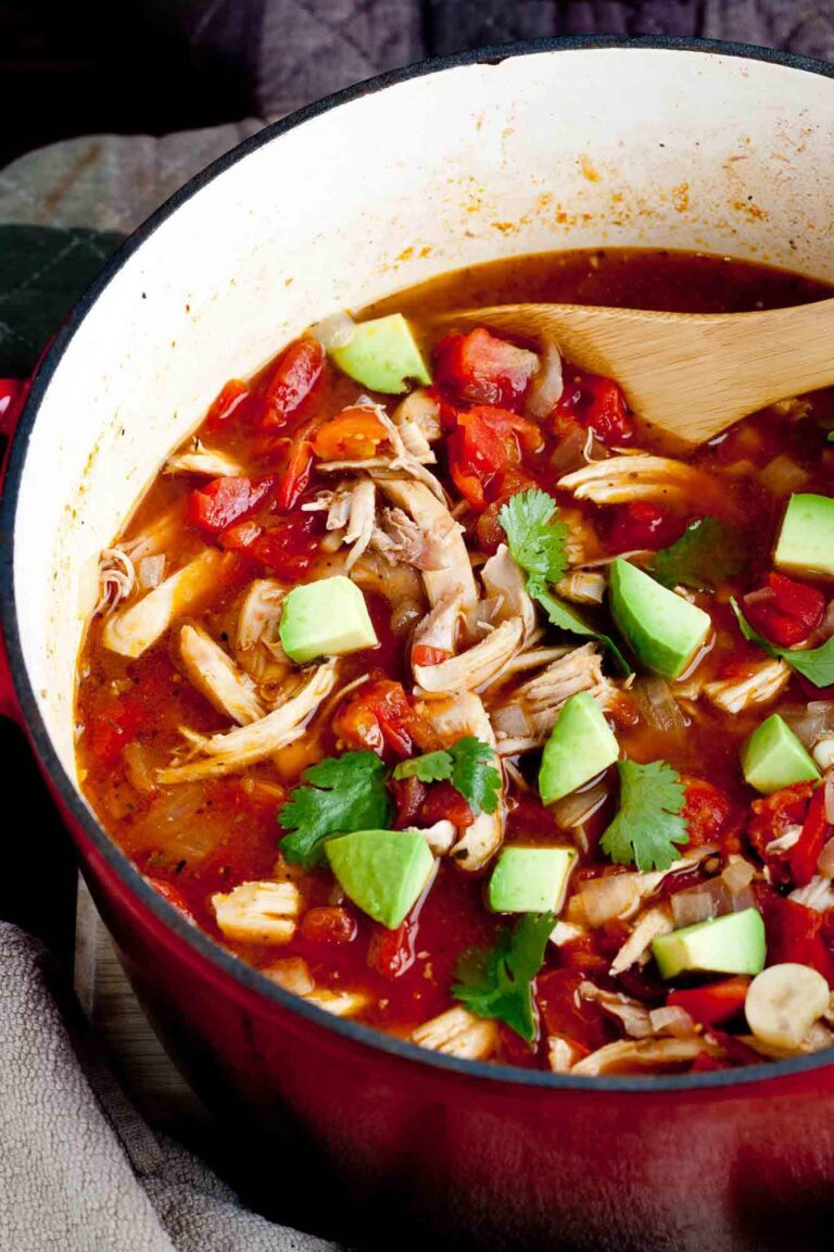Easy Mexican Chicken Stew | Chew Out Loud