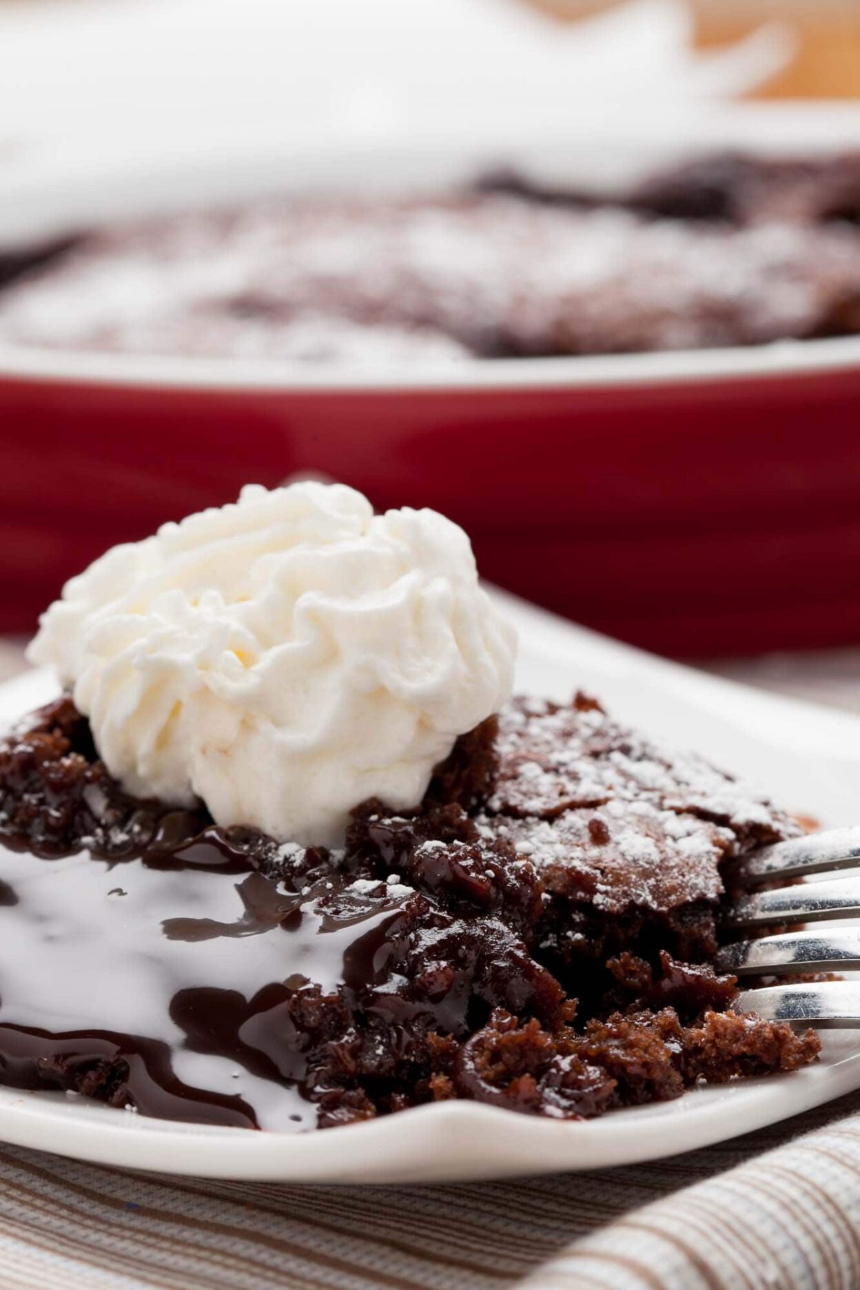 Molten Chocolate Pudding Cake | Chew Out Loud