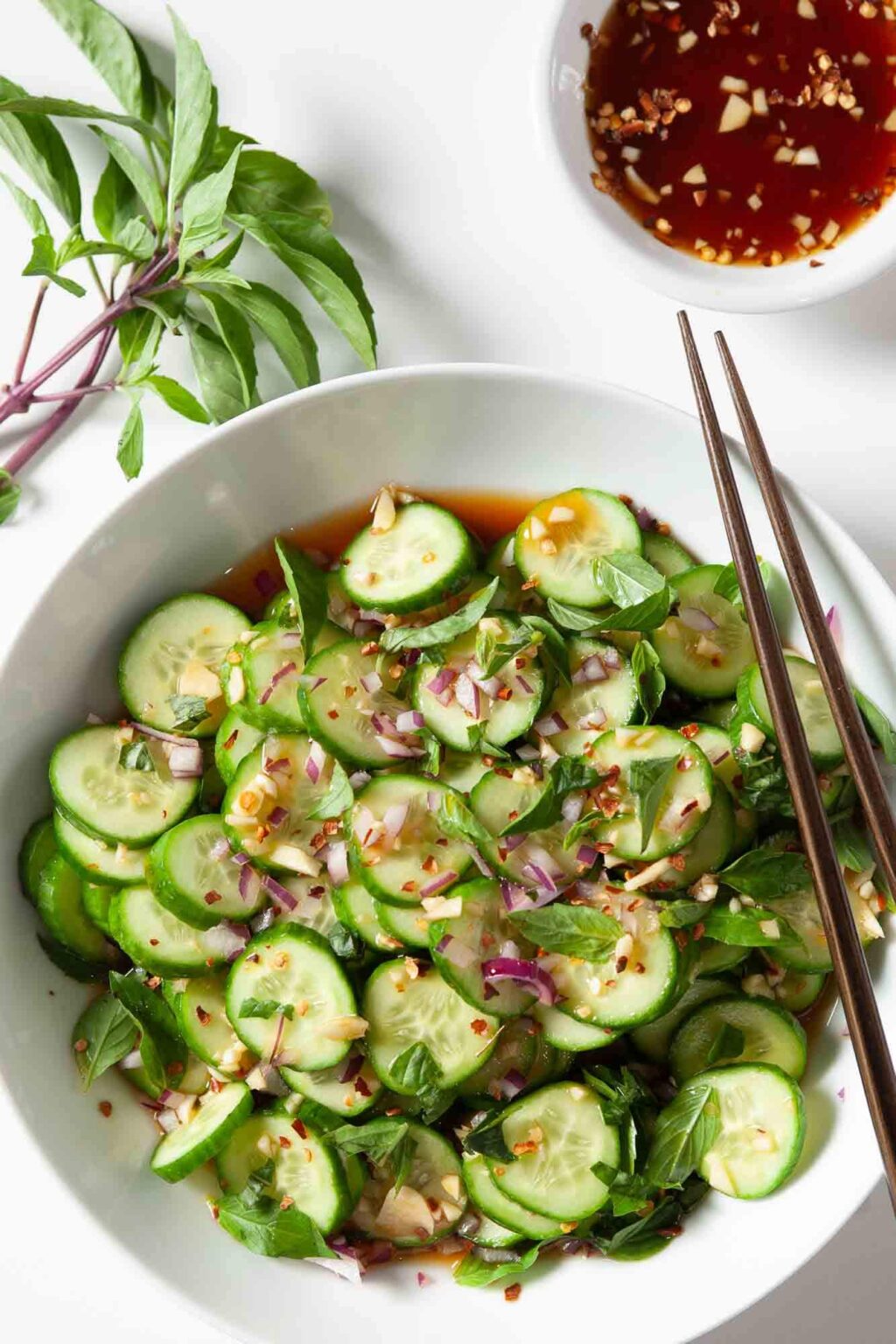 Asian Cucumber Salad | Chew Out Loud